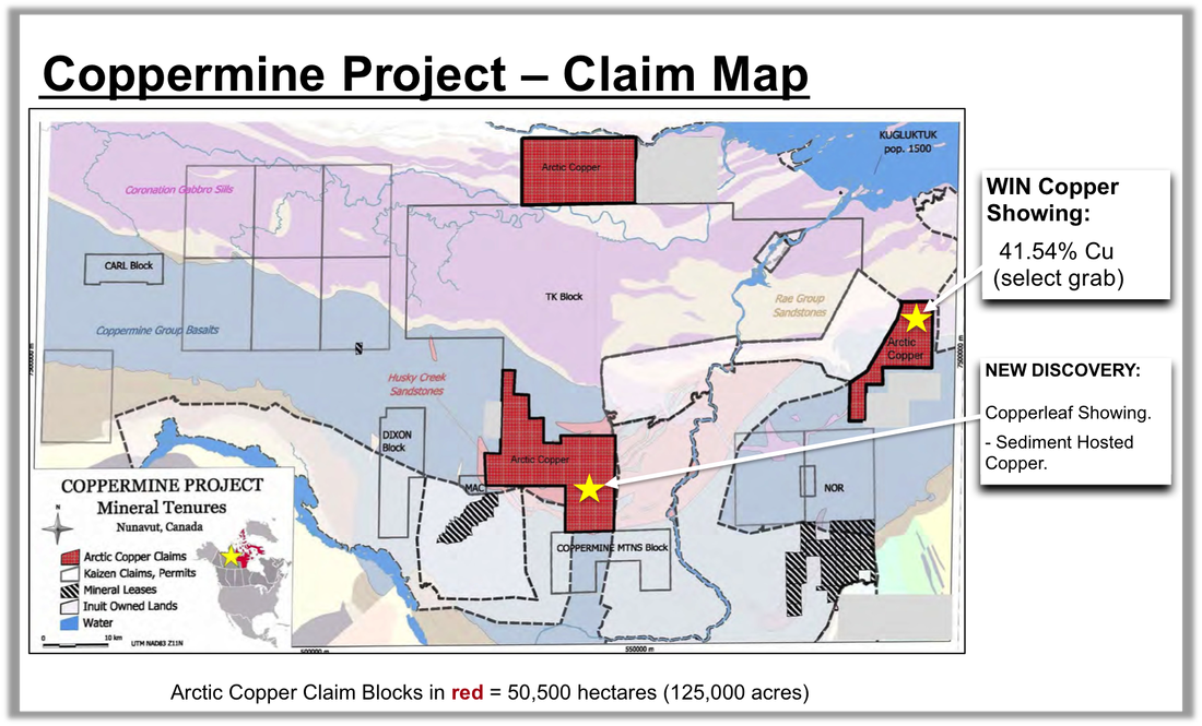 Coppermine River - Sitka Gold Corp