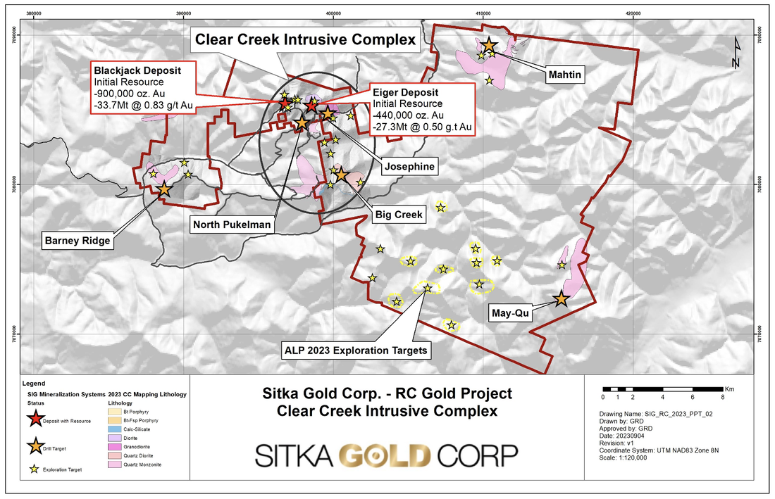 RC Gold - Sitka Gold Corp