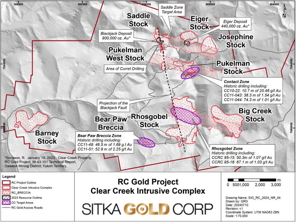Sitka Intercepts Strong Mineralization including Visible Gold at its RC Gold Project, Yukon ...