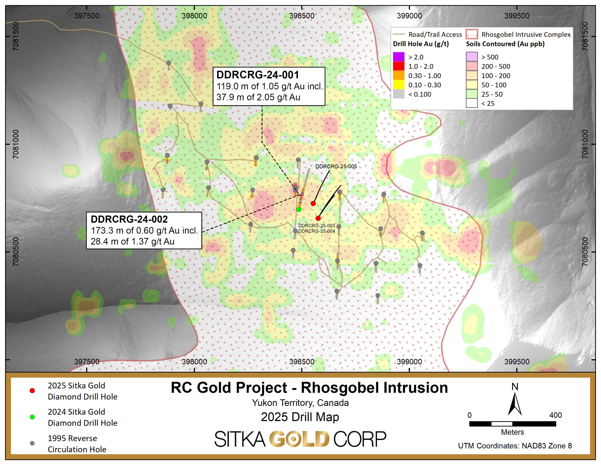 Data Maps & Drilling - Sitka Gold Corp