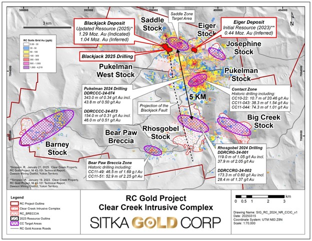 Sitka Provides an Update on Drilling at its RC Gold Project, Yukon, with Visible Gold Observed ...