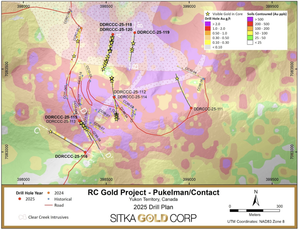 Sitka Intersects High-Grade Mineralization In Three Additional Zones At ...